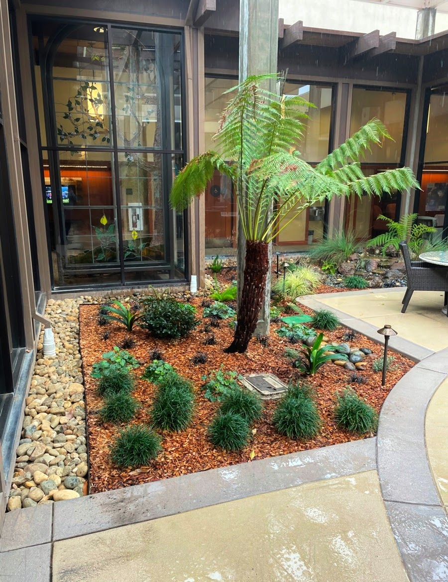 Spring Lake Village Atrium - Sperber Landscape Services
